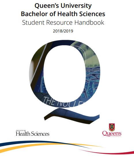 BHSc Student Resource Handbook | Bachelor of Health Sciences | Queen's ...