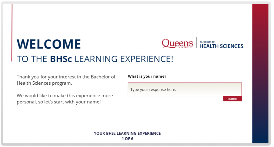 Program Structure | Bachelor of Health Sciences | Queen's University